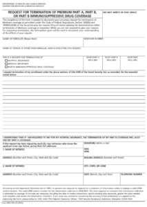 CMS 1763 – Request for Termination of Premium Hospital Insurance of ...