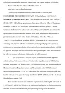 CMS 10198 – Creditable Coverage Disclosure to CMS On-line Form and ...