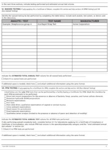 CMS 116 – CLINICAL LABORATORY IMPROVEMENT AMENDMENTS OF 1988 (CLIA ...